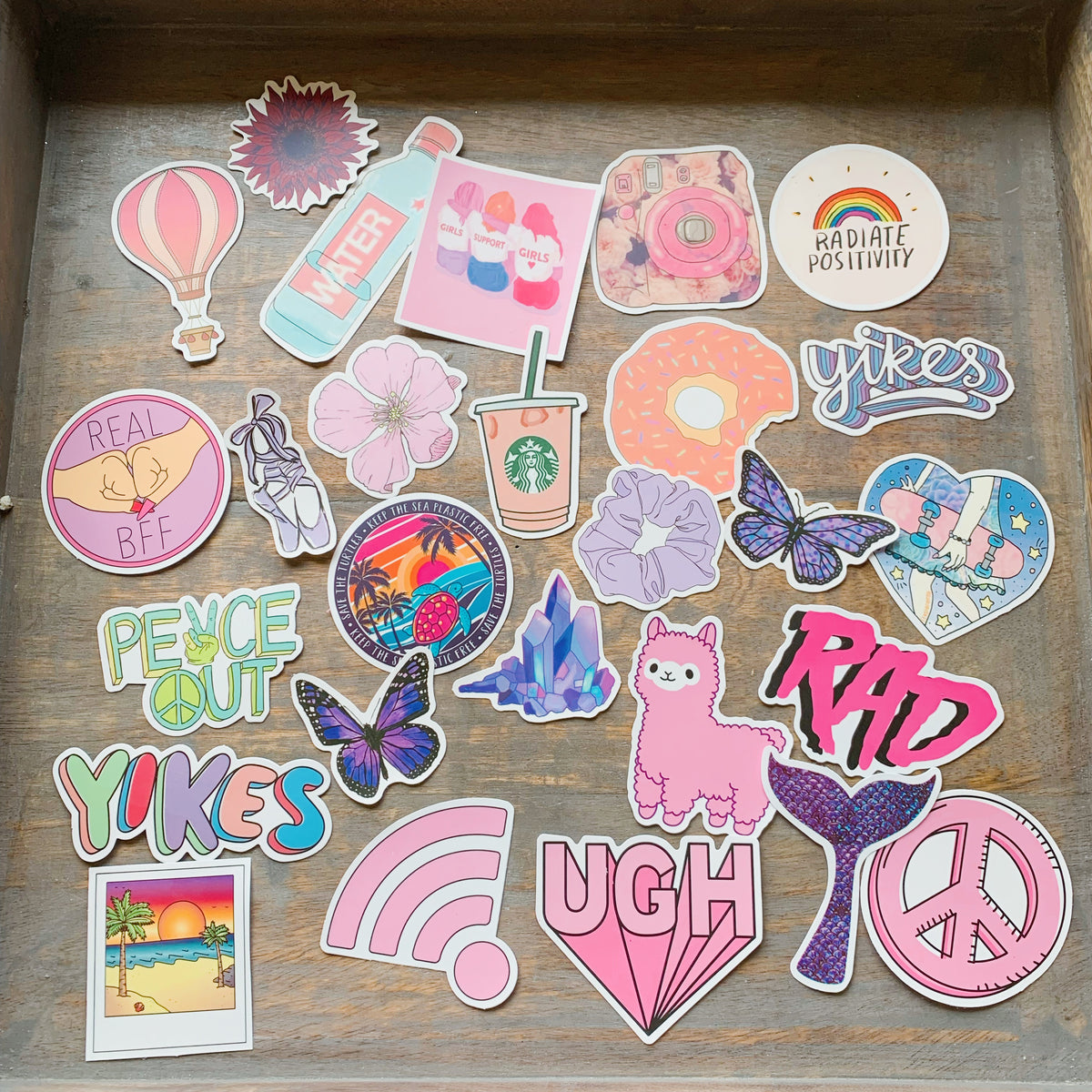 Girly sticker set – Oh So Lovely