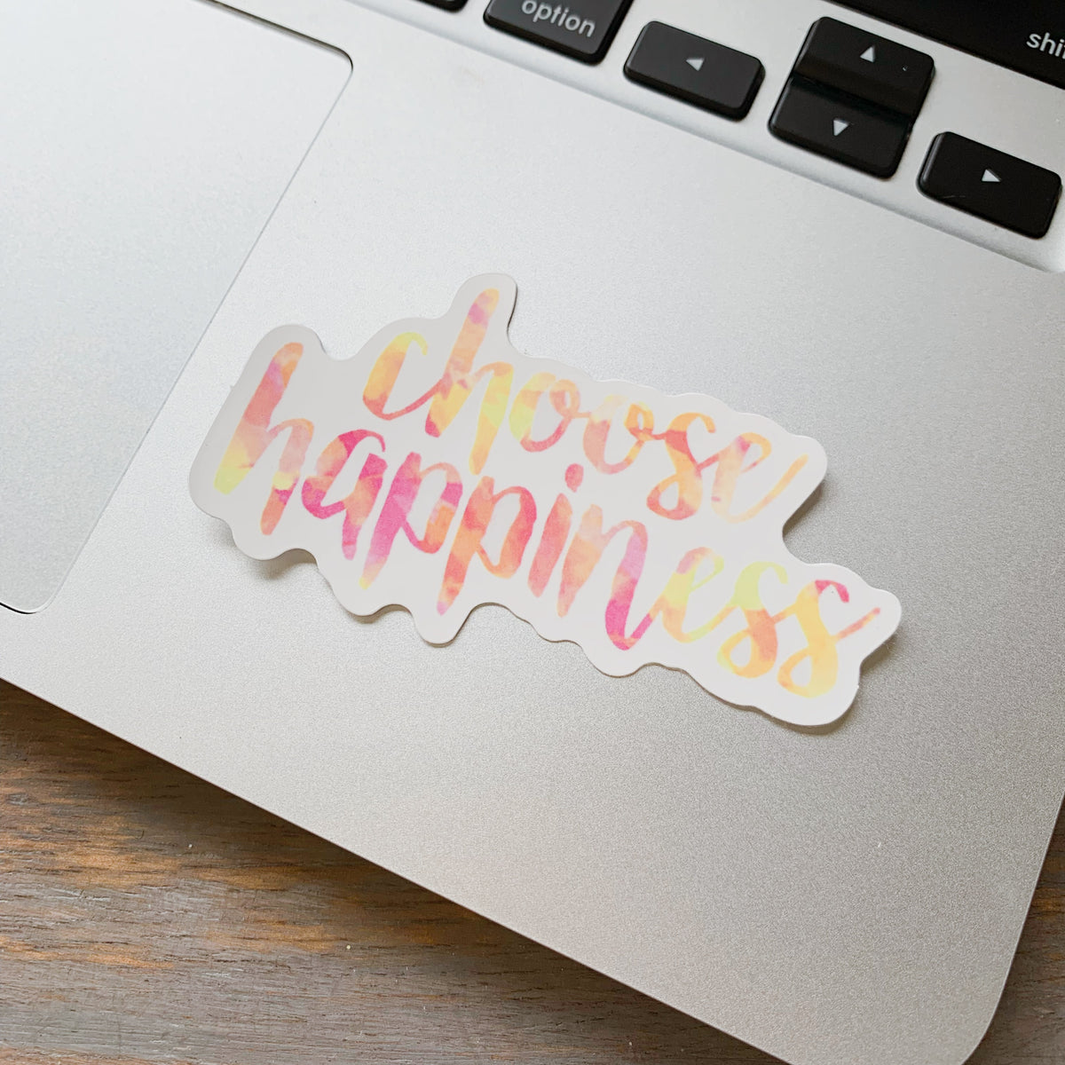 Choose happiness sticker – Oh So Lovely